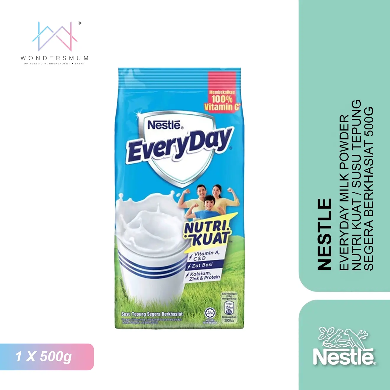 NESTLE Everyday Milk Powder Nutri Kuat / Susu Tepung Segera Berkhasiat ...